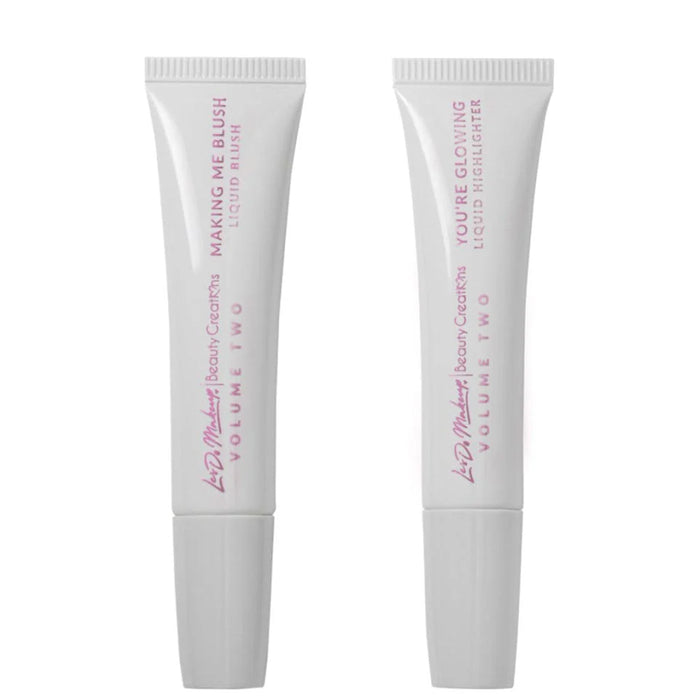 Rubor e Iluminador Líquido Cheeks On Point Les Do Makeup