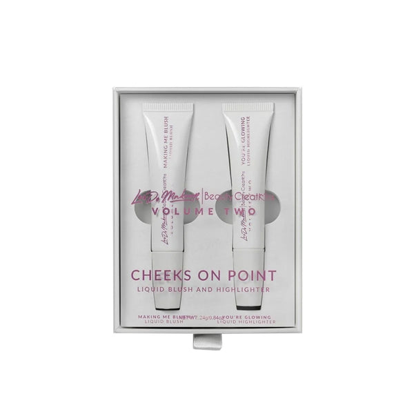 Rubor e Iluminador Líquido Cheeks On Point Les Do Makeup