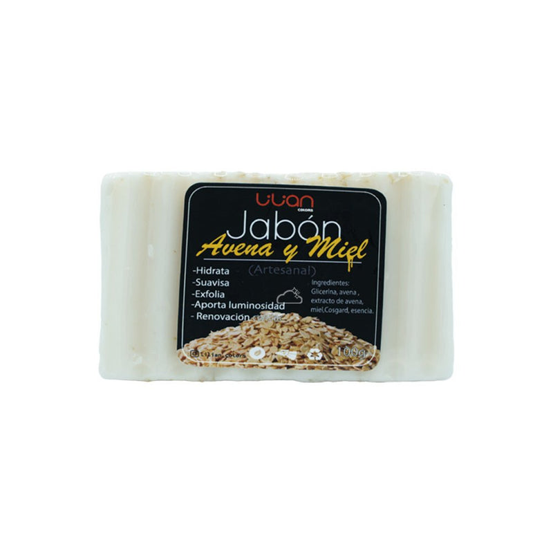 Jabón Artesanal de Avena y Miel